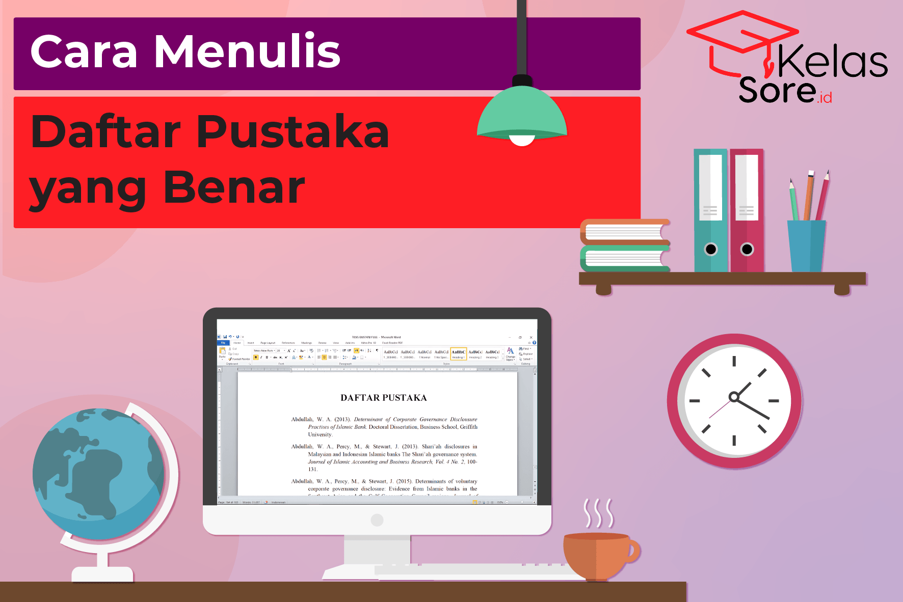Cara Menulis Daftar Pustaka dari Berbagai Sumber & Contohnya
